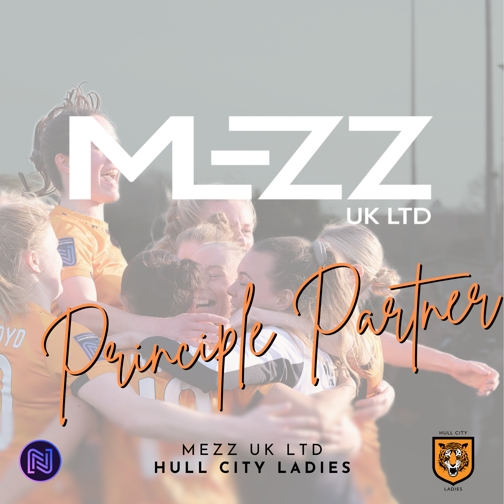 Mezz UK Ltd – Principle Partner – Hull City Ladies